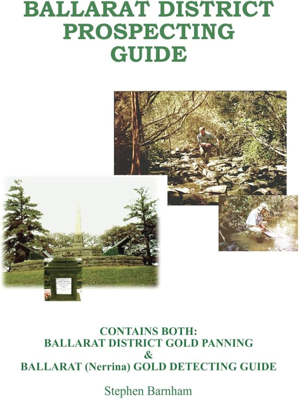 Ballarat District Prospecting Guide Stephen Barnham Maps – Lucky Strike ...