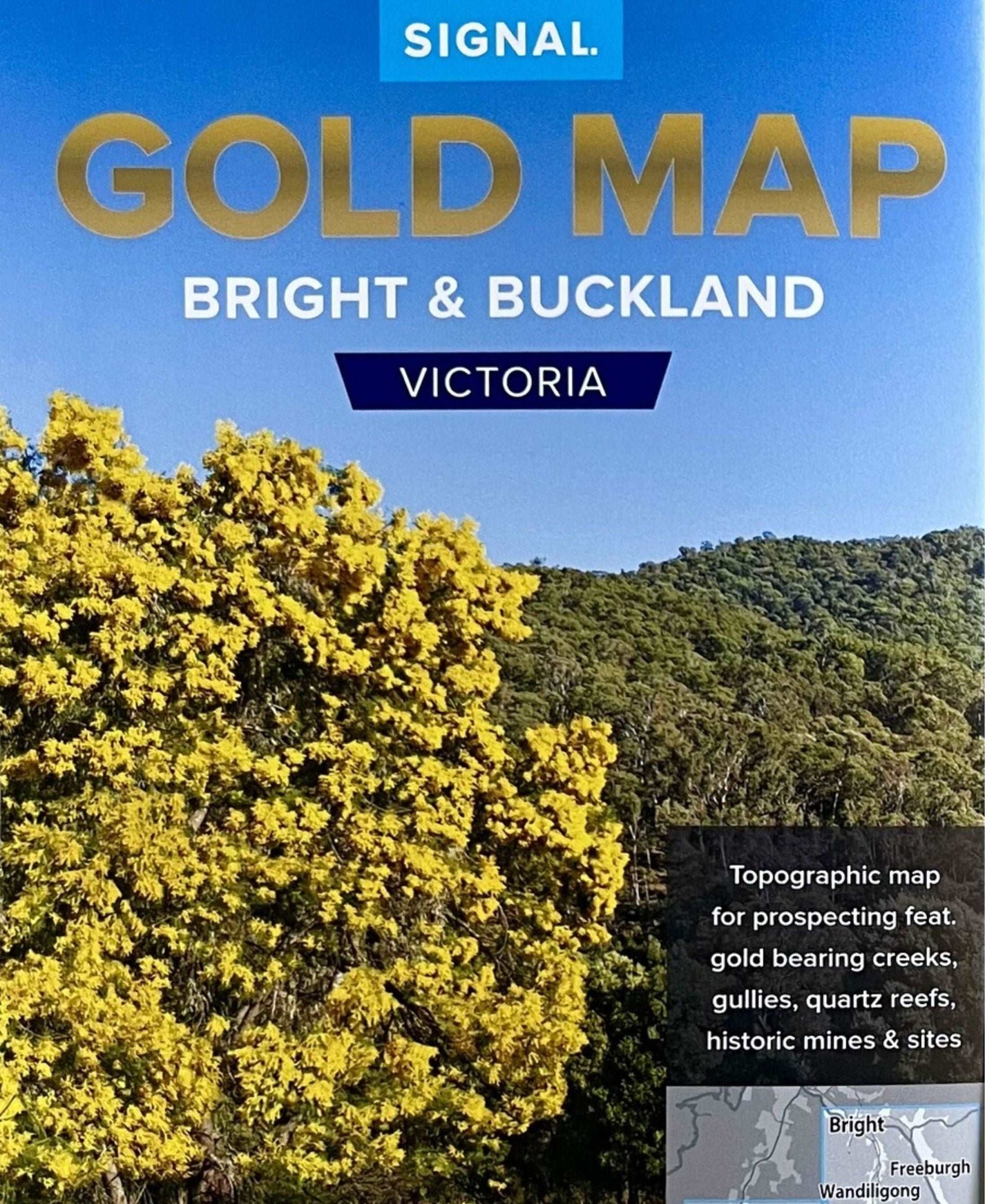Gold Map Bright & Buckland - Signal Maps – Lucky Strike Gold